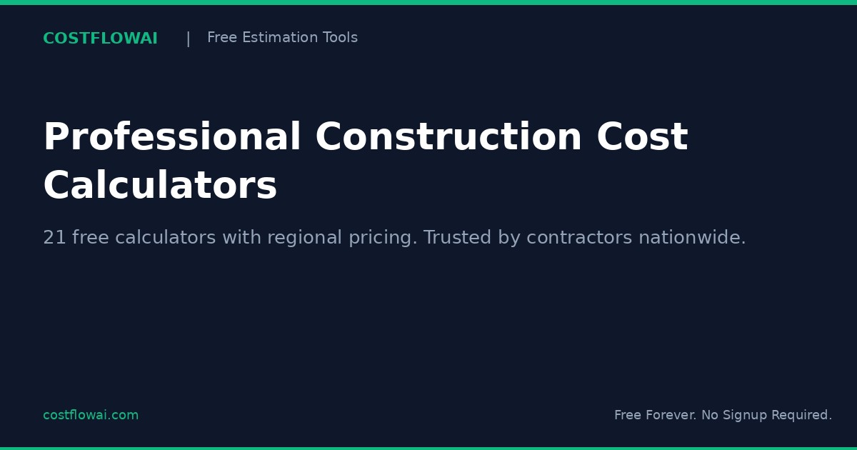 Free Rebar Calculator 2026 — Quantities & Pricing